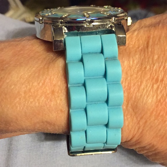 figaro couture | Accessories | Figaro Couture Teal Colored Watch | Poshmark